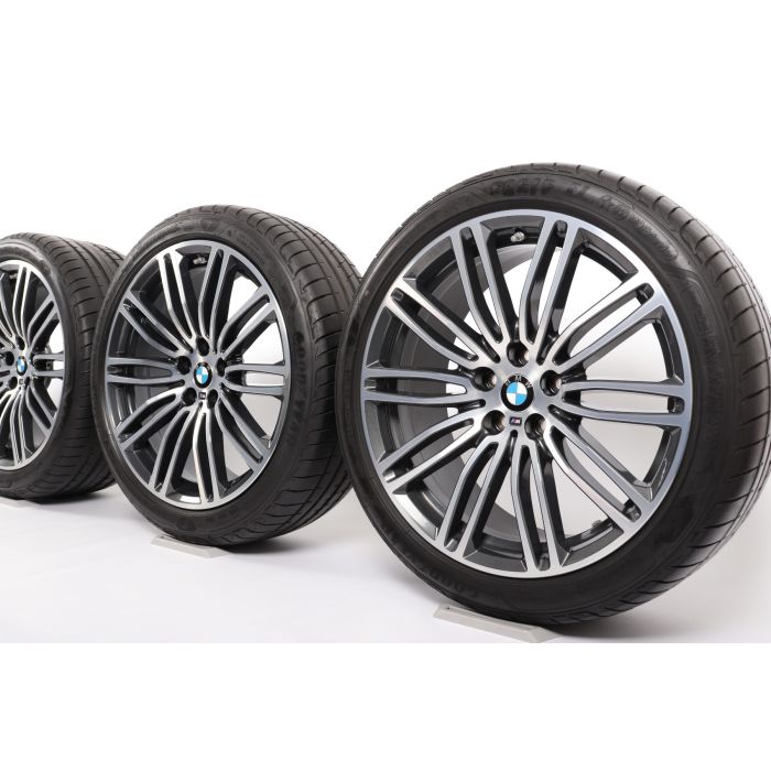 BMW Sommerkompletträder 5er G30 G31 19 Zoll Styling 664 M Doppels