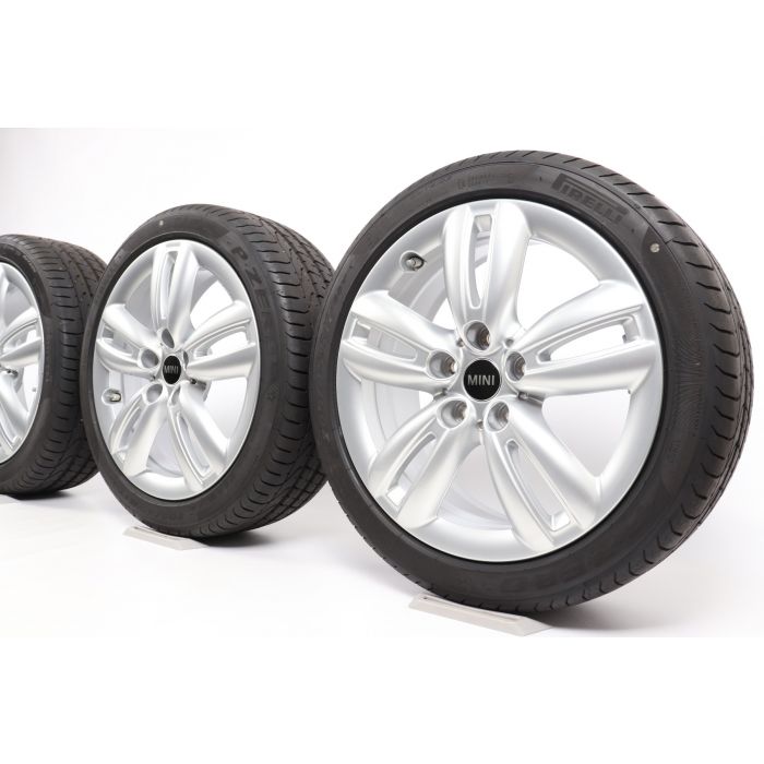 Original Mini Cooper F55 F56 F57 17 Zoll Sommerradsatz Track Spoke 501