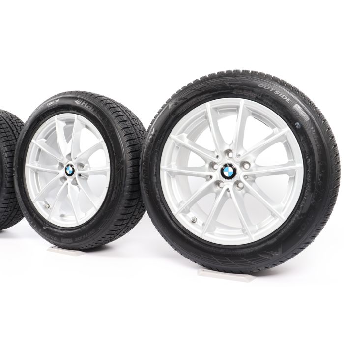 BMW Winter Wheels 5 Series G30 G31 17 Inch Styling 618 V-Speiche