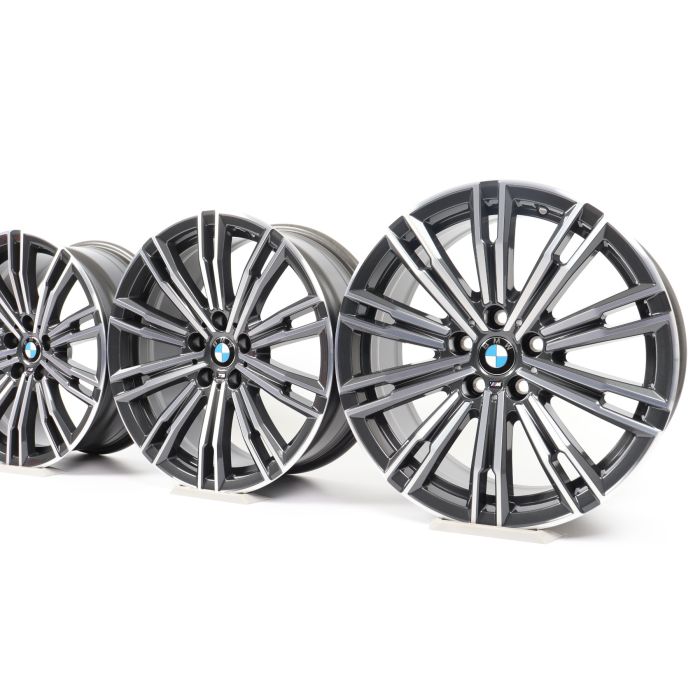 4x BMW Alufelgen 3er G20 G21 4er G22 18 Zoll Styling 790 Doppelspeiche