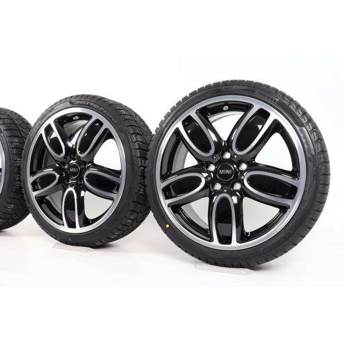 MINI Winterkompletträder F56 F55 F57 18 Zoll Styling JCW Cup Spok