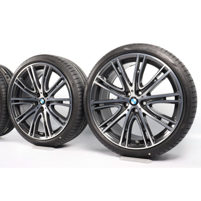 BMW Sommerkompletträder 5er G30 G31 20 Zoll Styling 759i V-Speich