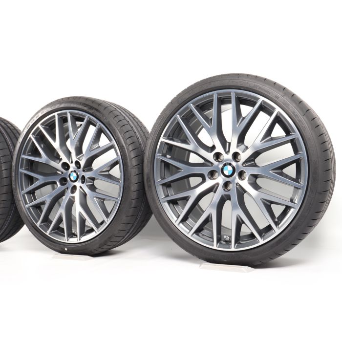BMW Sommerkompletträder 5er G30 G31 20 Zoll Styling 636 Kreuzspei