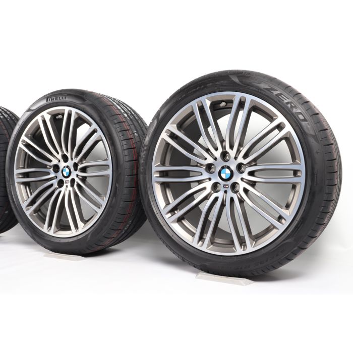 BMW Sommerkompletträder 5er G30 G31 19 Zoll Styling 664 M Doppels