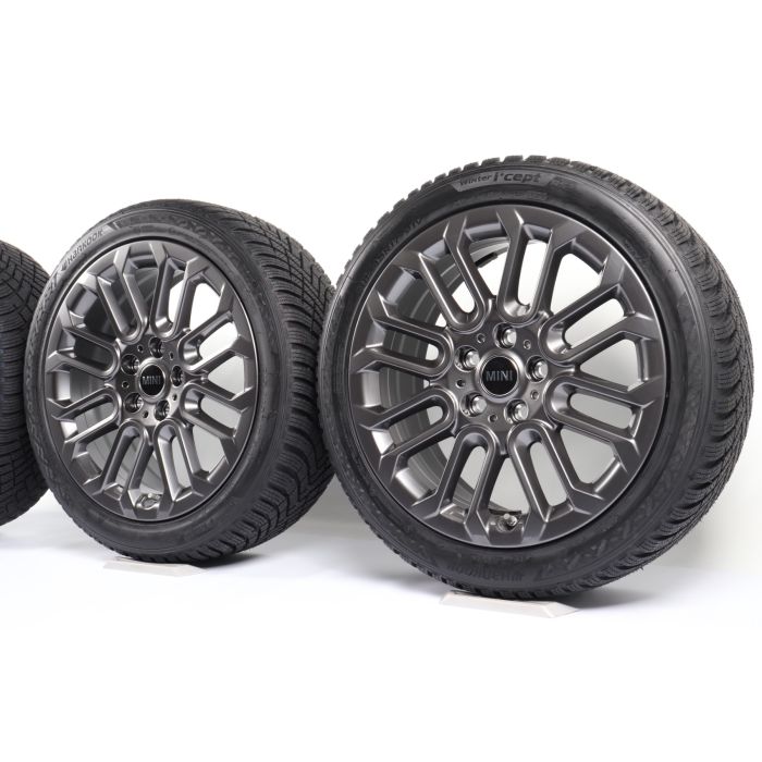 MINI Winterkompletträder F65 F66 F67 17 Zoll Styling 956 U-Spoke