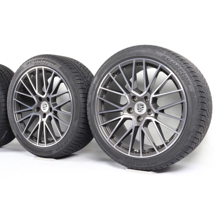 Porsche Winterkompletträder Cayenne Coupé E3 21 Zoll "RS Spyder D