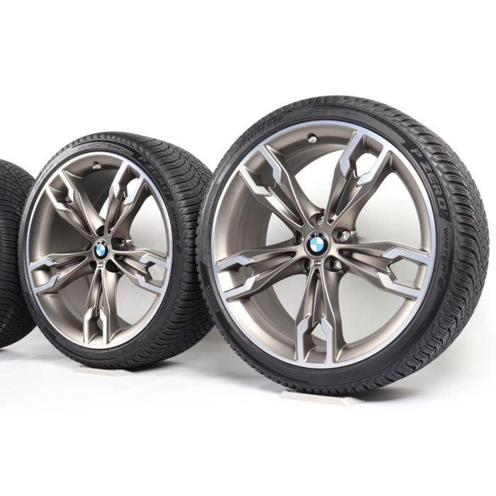 BMW Winterkompletträder 5er G30 G31 20 Zoll Styling 668 M Doppels
