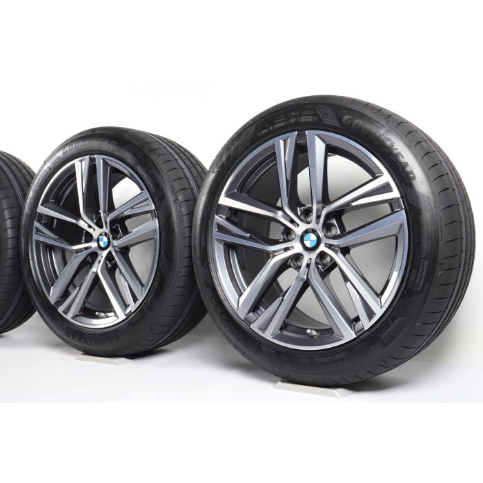 BMW Sommerkompletträder 4er G26 18 Zoll Styling 853 Doppelspeiche