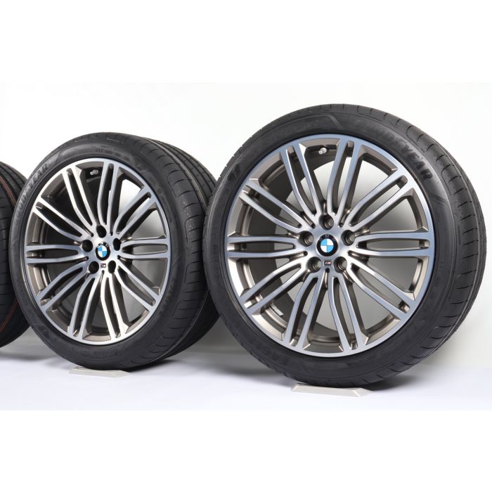 BMW Sommerkompletträder 5er G30 G31 19 Zoll Styling 664 M Doppels