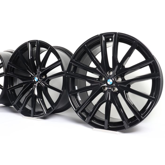 4x BMW Alufelgen X5 G05 X6 G06 22 Zoll Styling 742 M Doppelspeiche