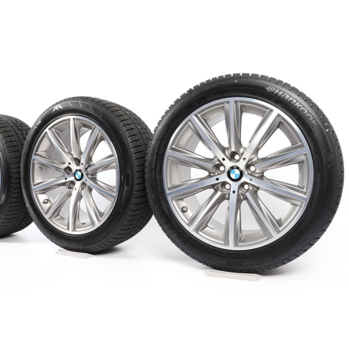 BMW Winterkompletträder 5er G30 G31 18 Zoll Styling 684 V-Speiche
