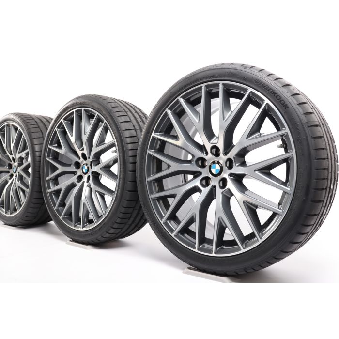 BMW Sommerkompletträder 5er G30 G31 20 Zoll Styling 636 Kreuzspei