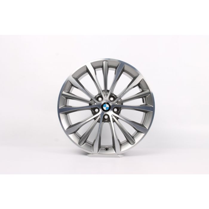 1x BMW Alufelge 5er G30 G31 19 Zoll Styling 663 W-Speiche