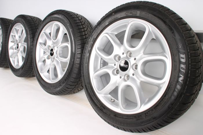 MINI Winterkompletträder F55 F56 F57 16 Zoll 494 Loop Spoke RDC silber