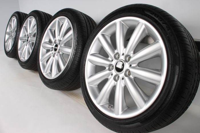 MINI Sommerkompletträder F55 F56 F57 17 Zoll Styling Cosmos Spoke