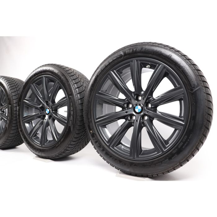 BMW Winterkompletträder 5er G30 G31 18 Zoll Styling 684 V-Speiche