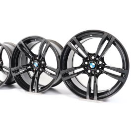 4x BMW Alloy Rims M2 F87 M3 F80 M4 F82 F83 19 Inch Styling 437 M Double ...