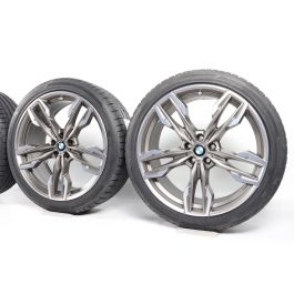 BMW Summer Wheels X3 G01 X4 G02 21 Inch Styling 718 M Doppelspeiche