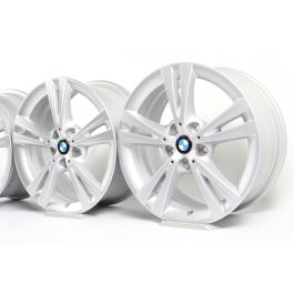 4x BMW Alloy Rim 2 Series F45 F46 17 Inch Styling 385 Double-Spoke