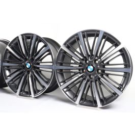 4x BMW Alloy Rims 5 Series F10 F11 6 Series F06 F12 F13 20 Inch Styling ...