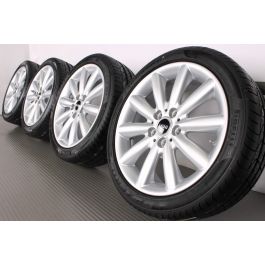 ORIGINAL MINI F55 F56 F57 17 Zoll Sommerradsatz 499 Cosmos Spoke Silber