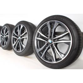 BMW Sommerkompletträder X1 F48 X2 F39 19 Zoll 715 M Doppelspeiche RDC ...