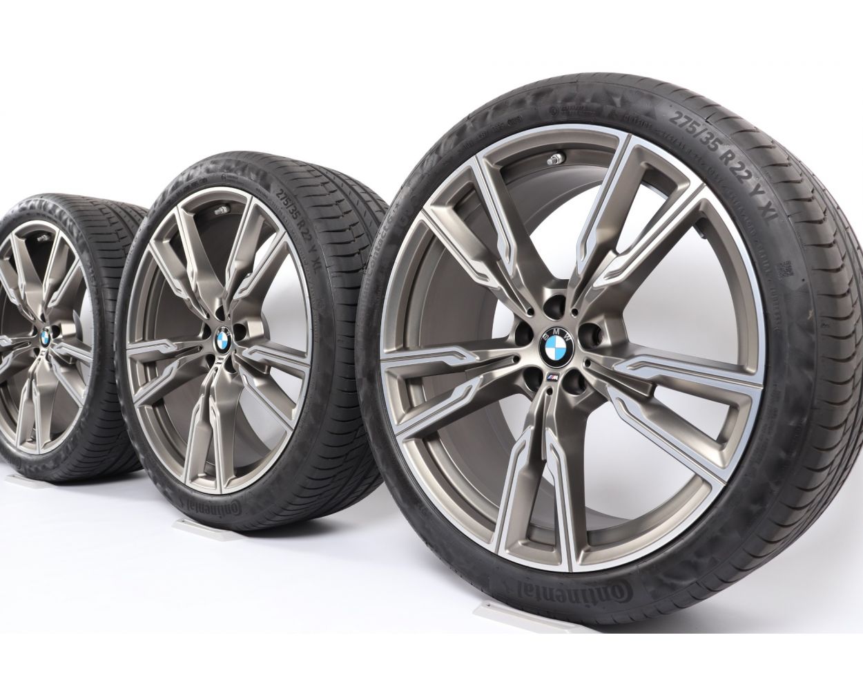 BMW Sommerkompletträder X5 G05 X6 G06 22 Zoll Styling 747 M Doppe