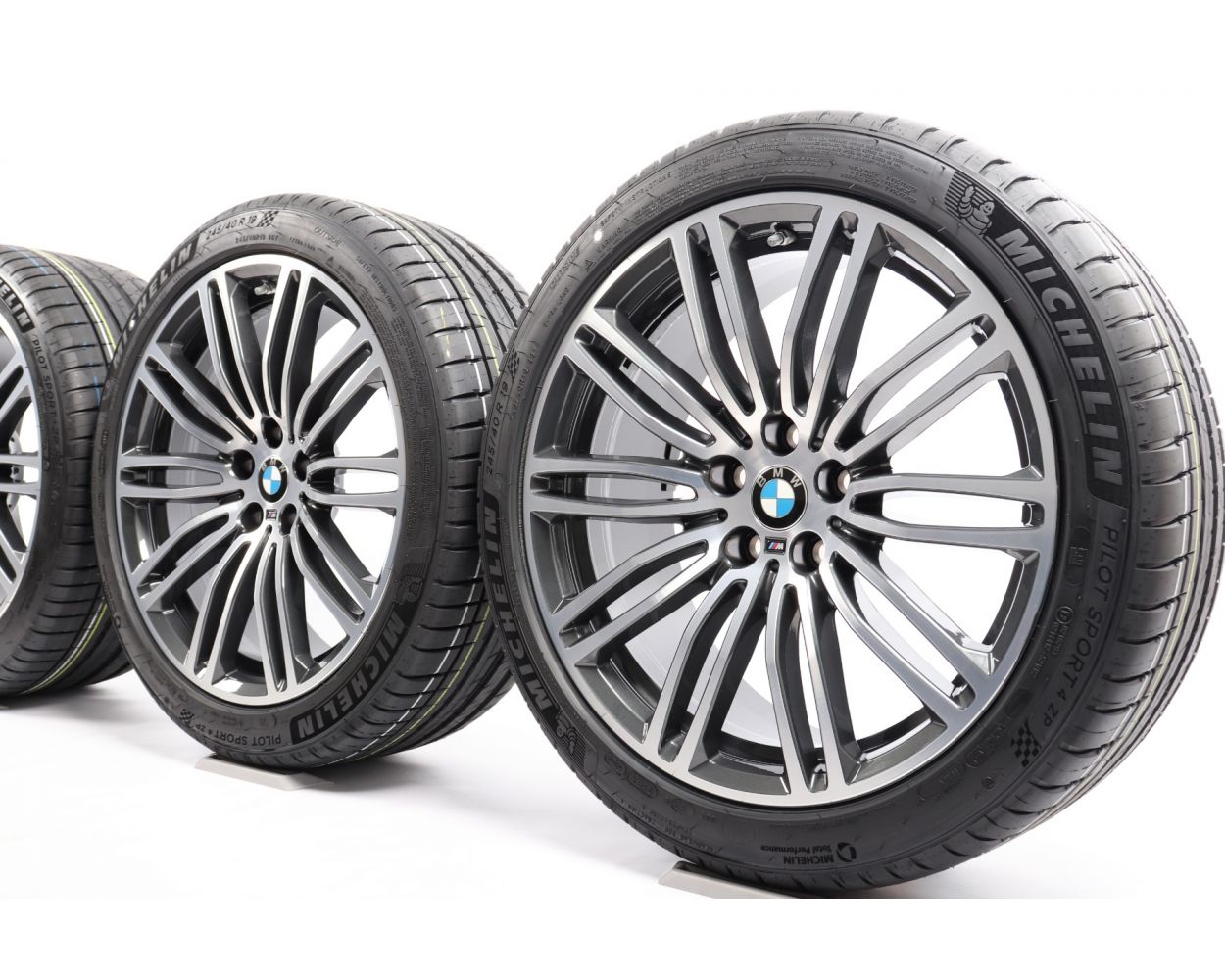 BMW Sommerkompletträder 5er G30 G31 19 Zoll Styling 664 M Doppels