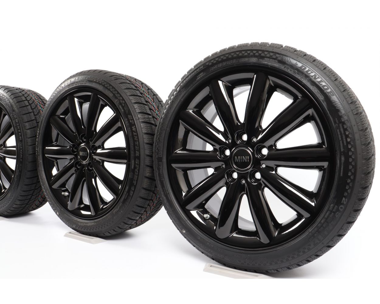 ORIGINAL MINI F55 F56 F57 17 Zoll Winterradsatz Cosmos Spoke 499 schwarz