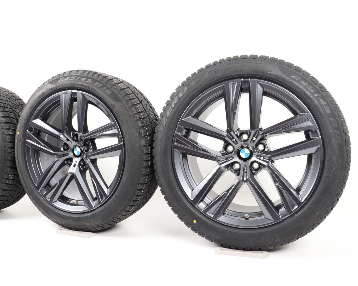 BMW Winterkompletträder 4er G26 i4 G26 18 Zoll Styling 853 Doppelspeiche