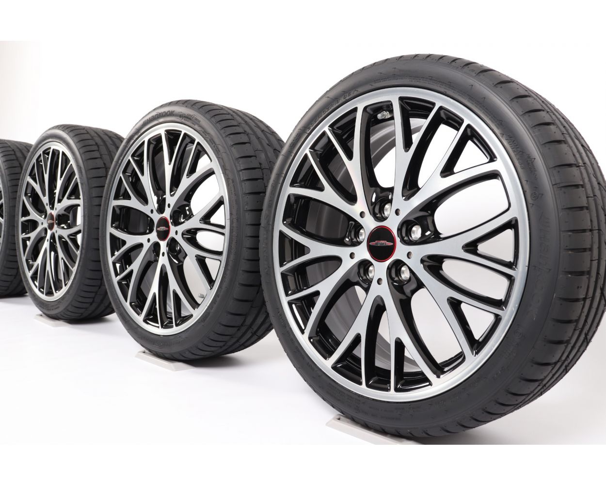 MINI Summer Wheels F55 F56 F57 18 Inch Styling JCW Cross Spoke 506