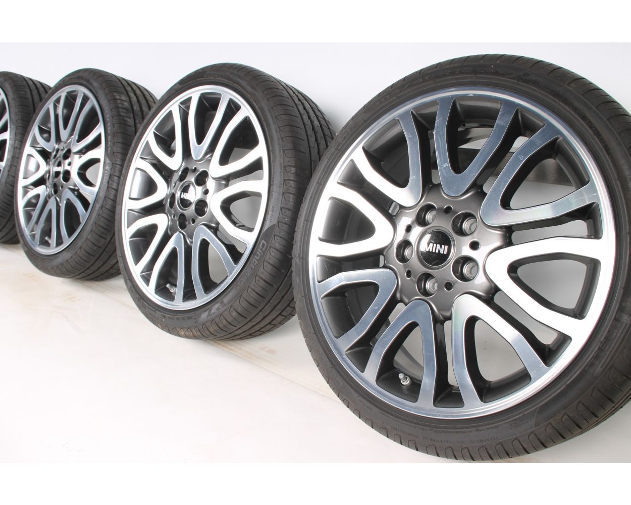 Original Mini F55 F56 F57 18 Zoll Sommerradsatz Vanity Spoke 504
